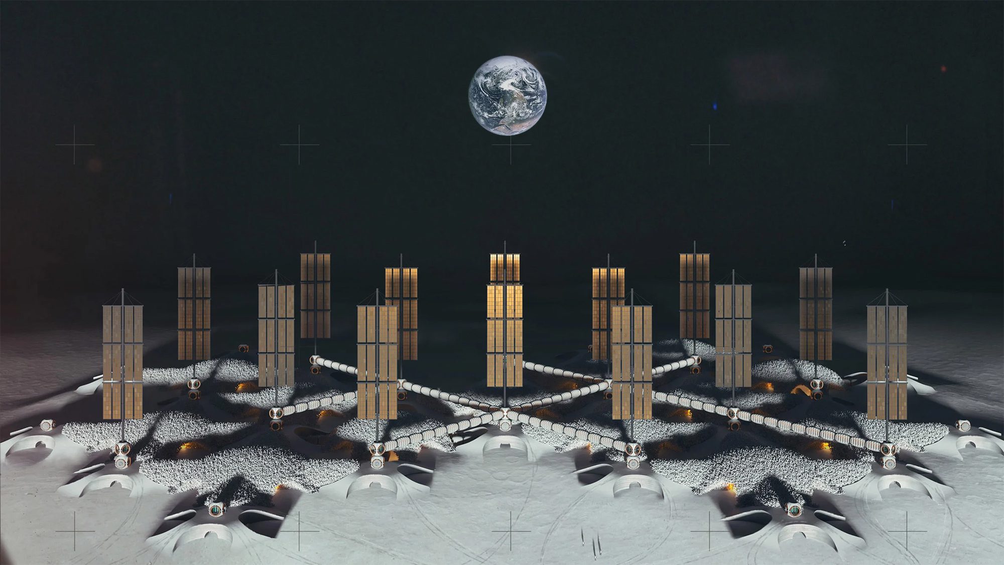 Lunar Habitat Masterplan - hube magazine