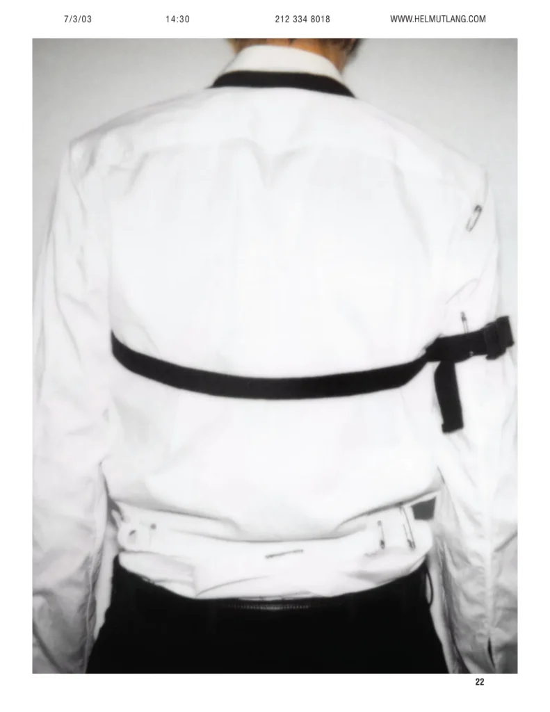 The language of clothing: exploring Helmut Lang’s Archive at the MAK ...