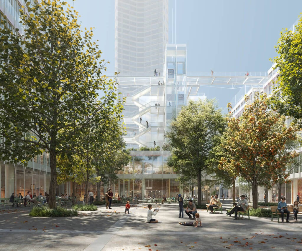 Renzo Piano Building Workshop unveiled a new vision for Montparnasse ...