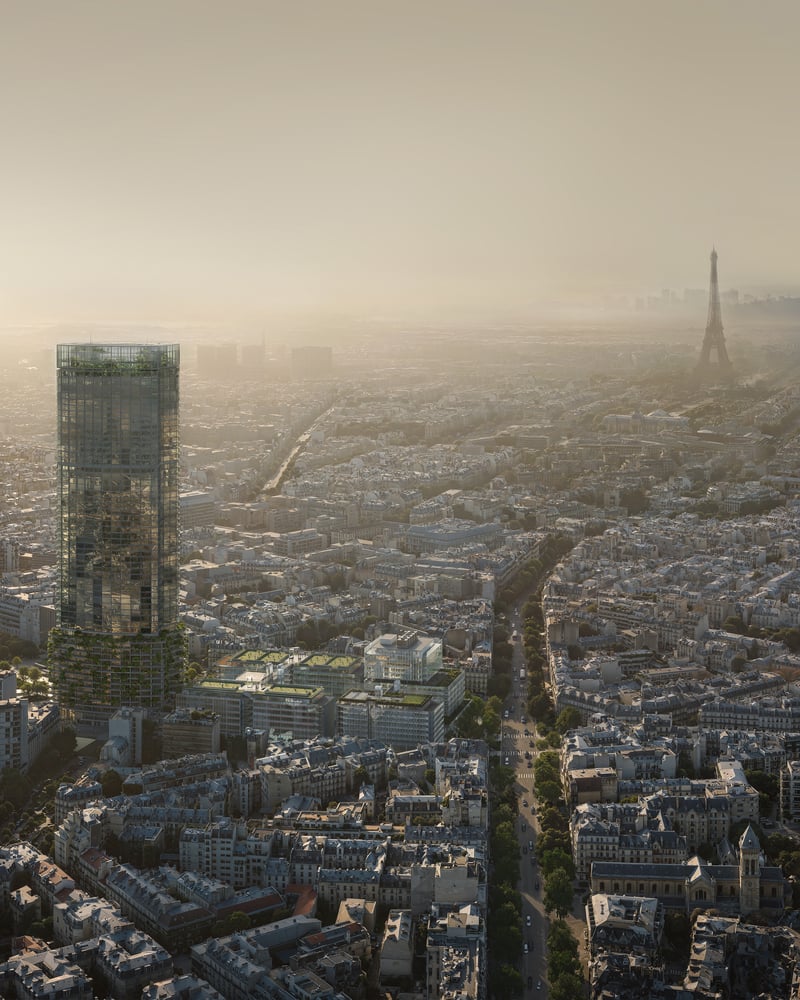Renzo Piano Building Workshop unveiled a new vision for Montparnasse ...