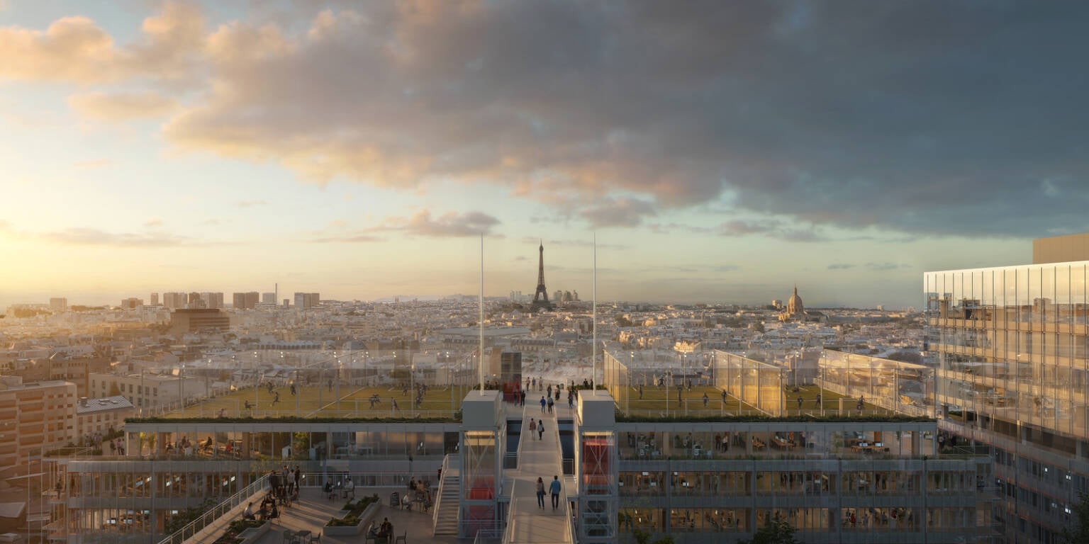 Renzo Piano Building Workshop unveiled a new vision for Montparnasse ...
