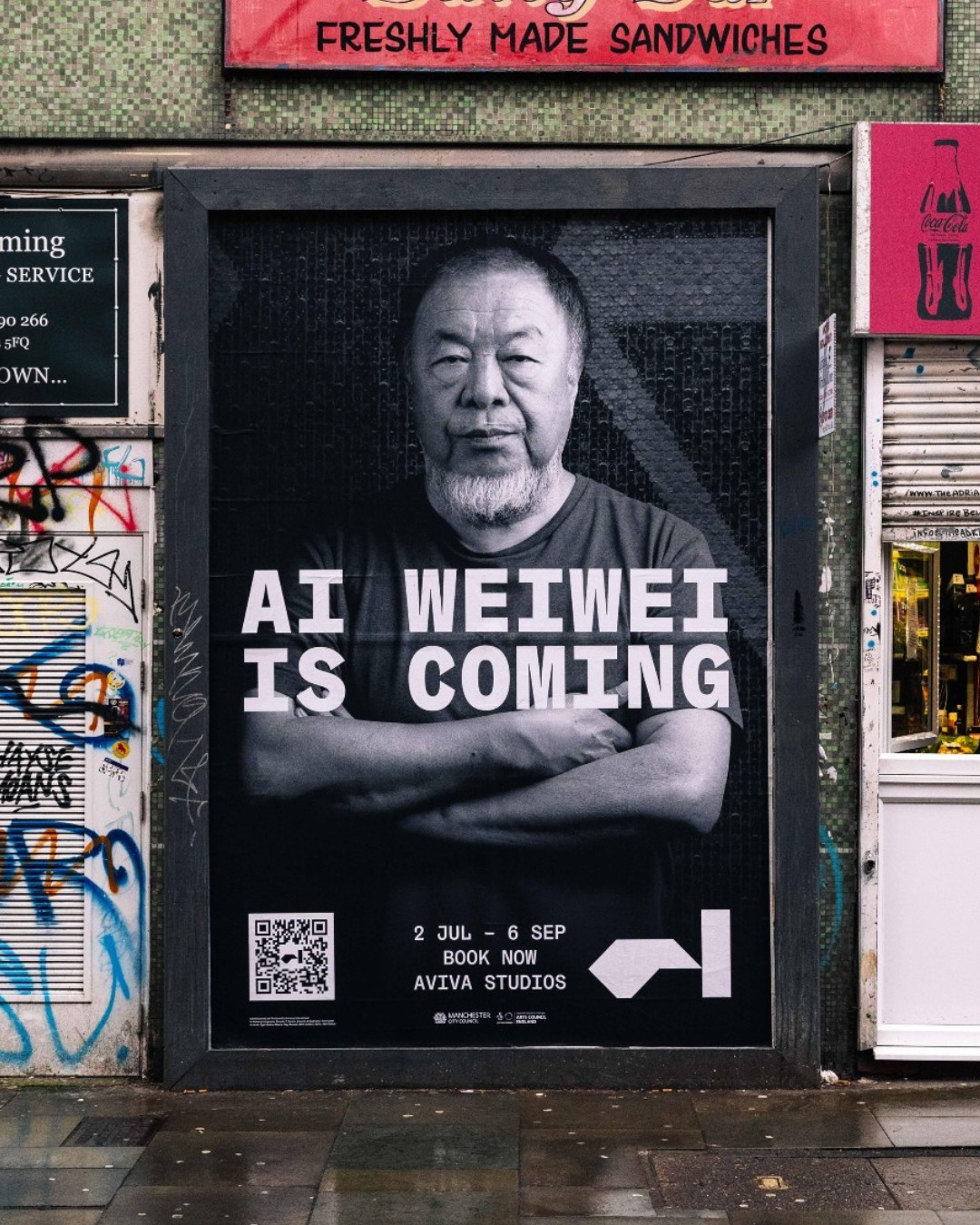 Manchester will host the Ai Weiwei exhibition 'Button Up!' this summer ...